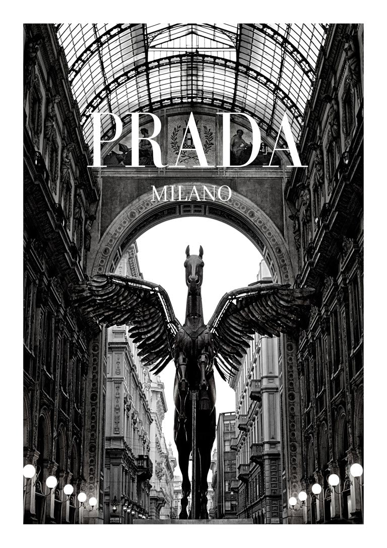 Discover the Elegance of a Prada Milano Poster for Sophisticated Decor ...
