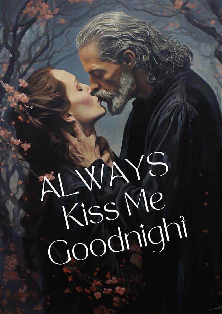 Always Kiss Me Goodnight David Wolf Romantic Art Poster – ARTSY FARTSY®